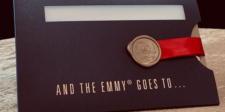 "And the Emmy Goes To...", NATAS Reveals New Winners Envelope Design
